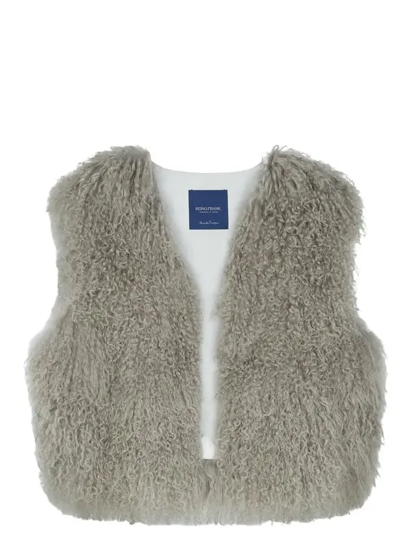 AMANDA THOMPSON COUTURE Colette Gilet - Grey