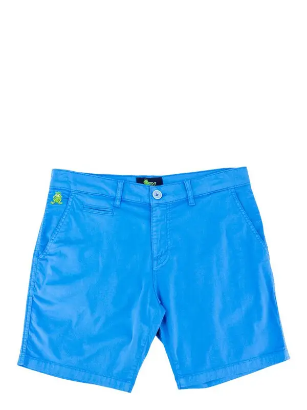 EIGHT X Slim Fit Chino Shorts - Blue
