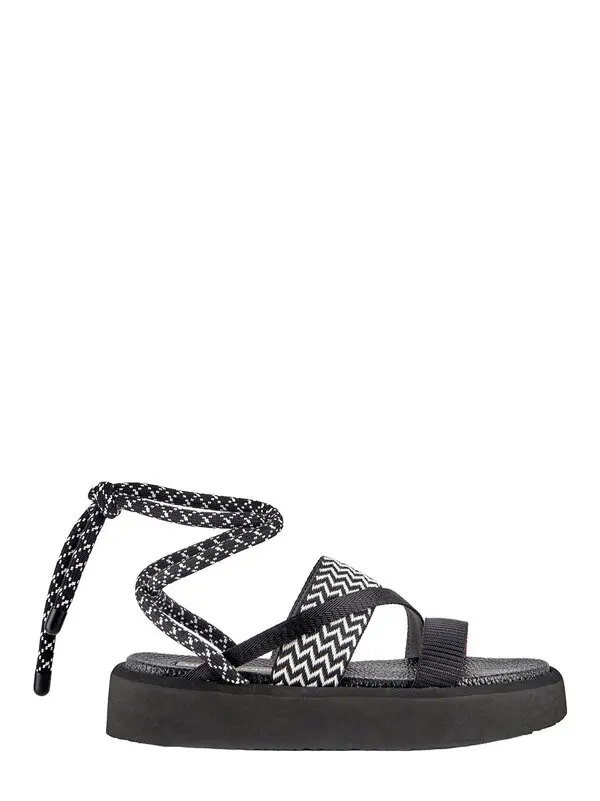 United Nude Craft Lo Strappy Sandals - Black