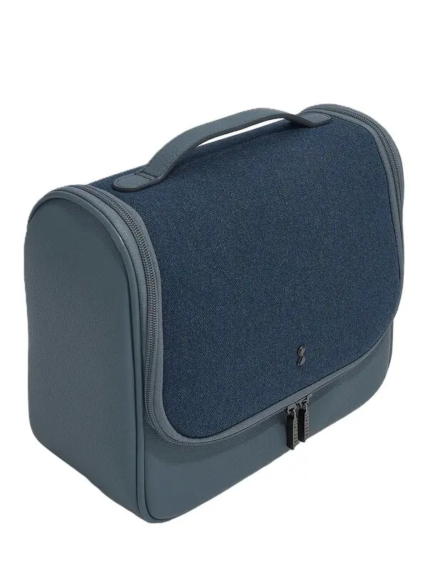 STACKERS Canvas Hanging Wash Bag - Blue