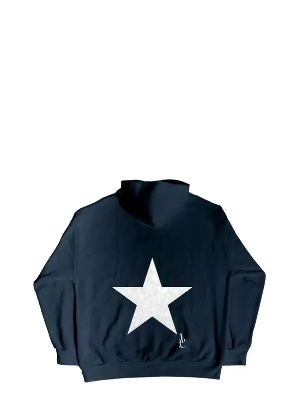 AURA & CO Sydney Star Hoodie - Blue/white