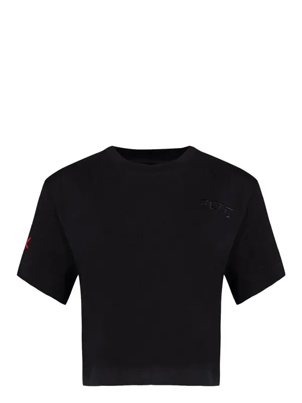PCFG Shoulder Padded T-shirt - Black