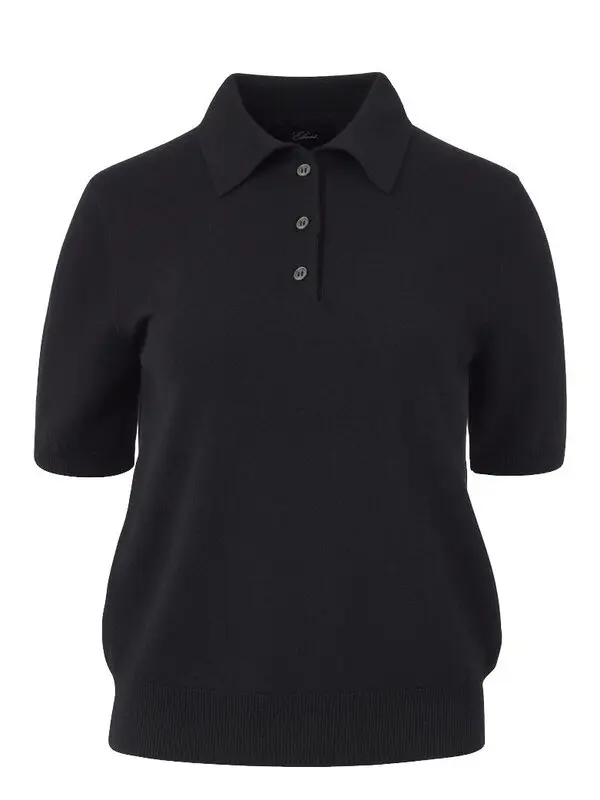ELUNE MODE Knit Polo - Black