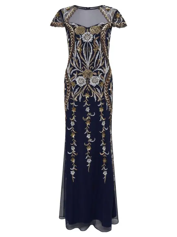 RAISHMA Maris Gown - Blue