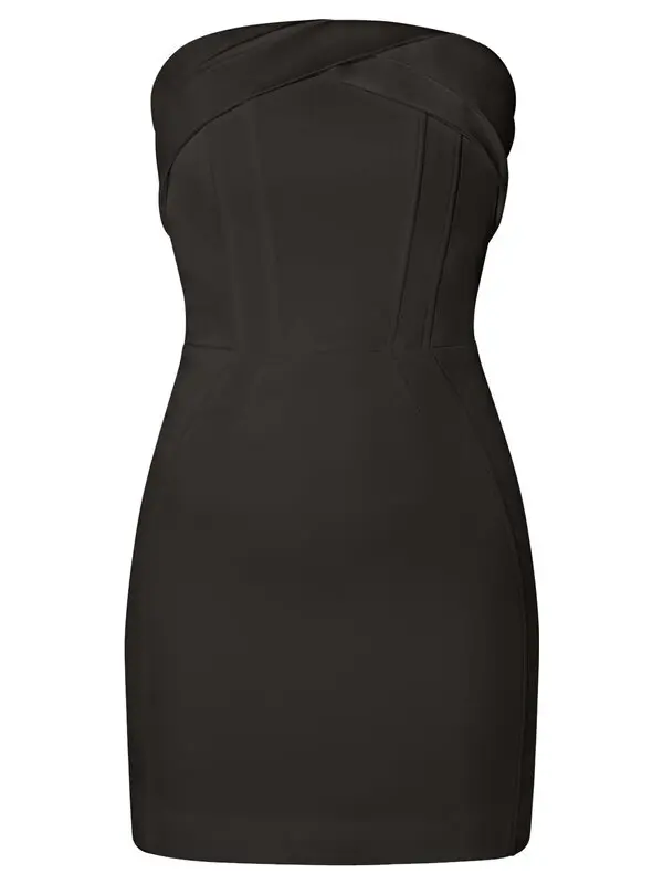 TIA DORRAINE Endless Love Mini Dress - Black