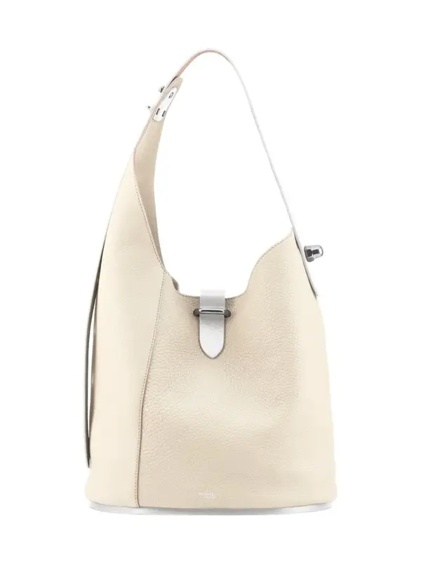 PUGNETTI PARMA Sister Bucket Bag - White