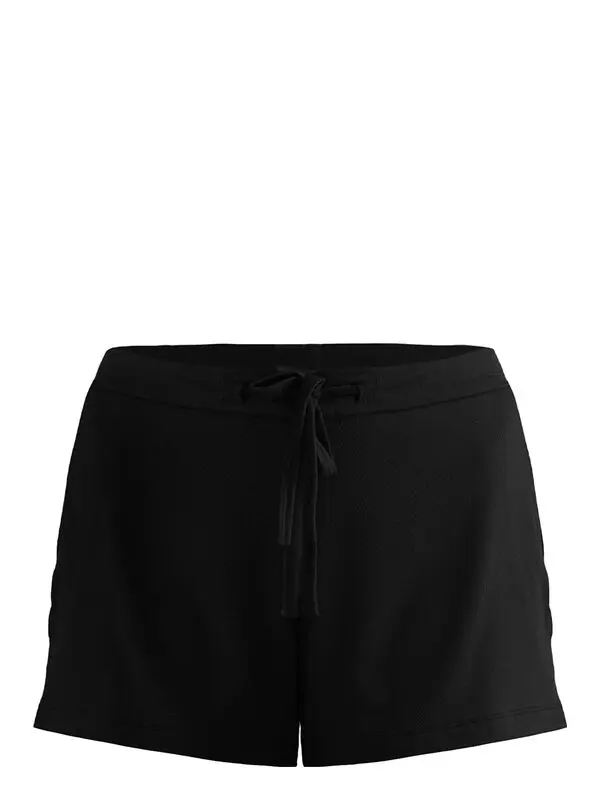 REISTOR Knit Lounge Shorts - Black