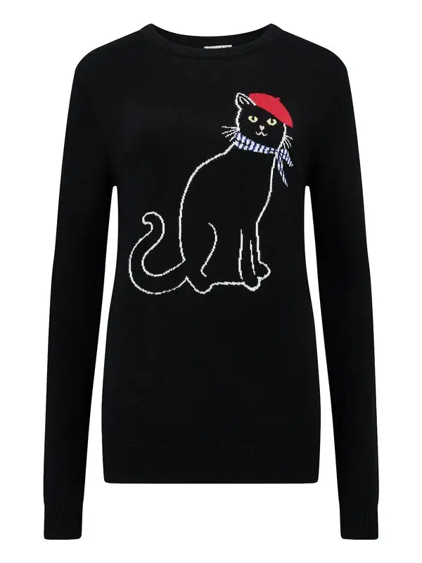 SUGARHILL BRIGHTON Rita French Kitty Jumper - Black