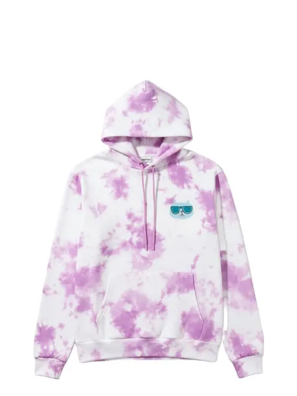 ALTRA VOLTA Oversized Tie-dye Hoodie - Pink