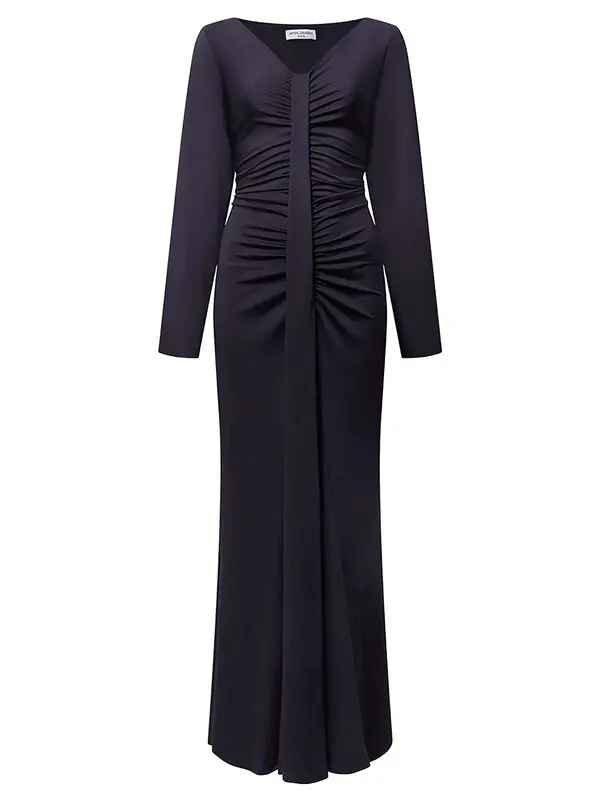 JAMES LAKELAND Sculpted Maxi Dress - Blue