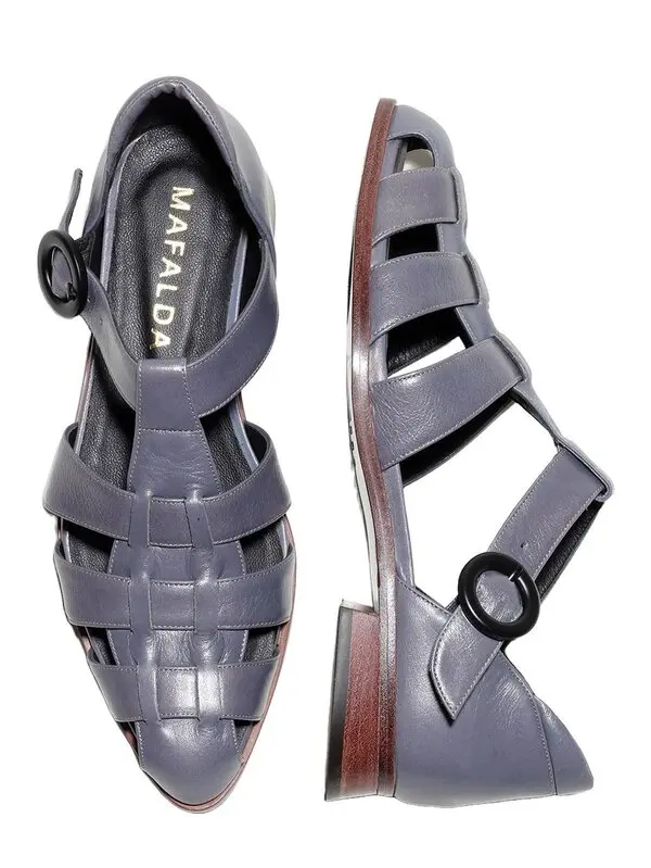 MAFALDA Savana Fisherman Sandals - Blue