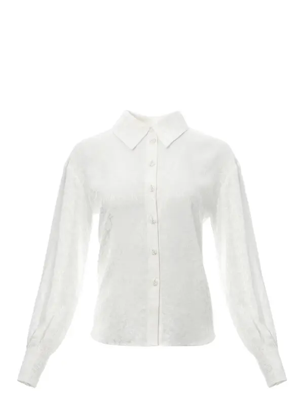 MARGOT VII Sky Shirt - White