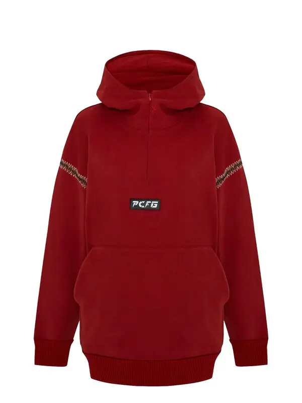 PCFG Zip Up Hoodie - Red