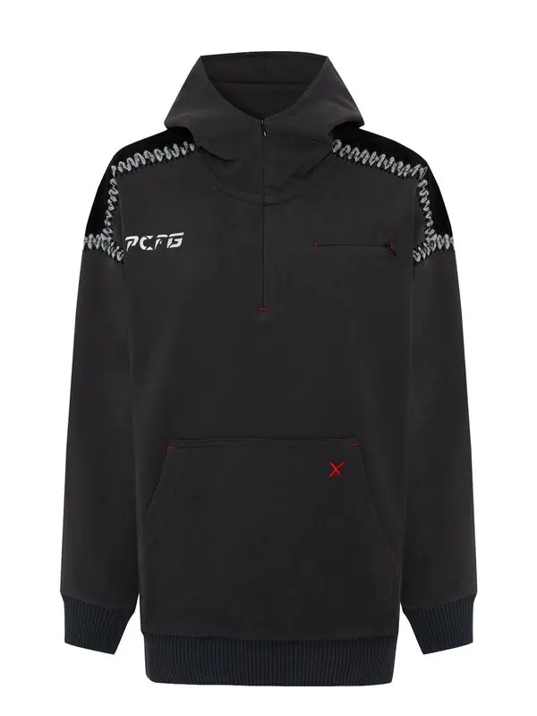 PCFG Zip-up Hoodie - Black