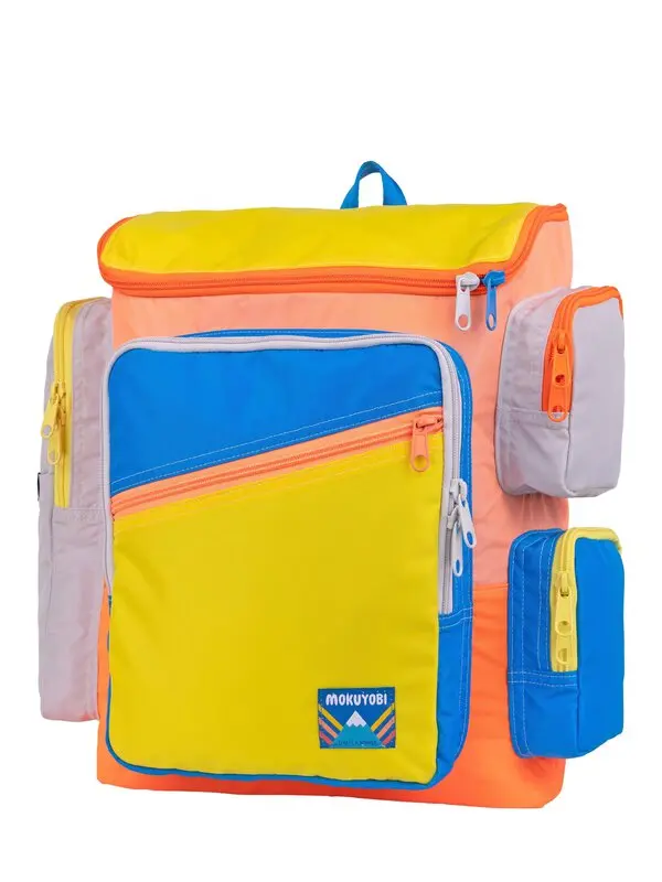 MOKUYOBI Boardwalk Traveler Mega Backpack - Blue/grey