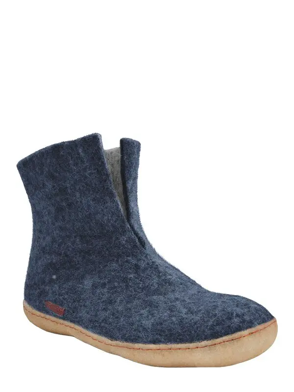 BETTERFELT High Boot With Natural Crepe Rubber Sole - Blue