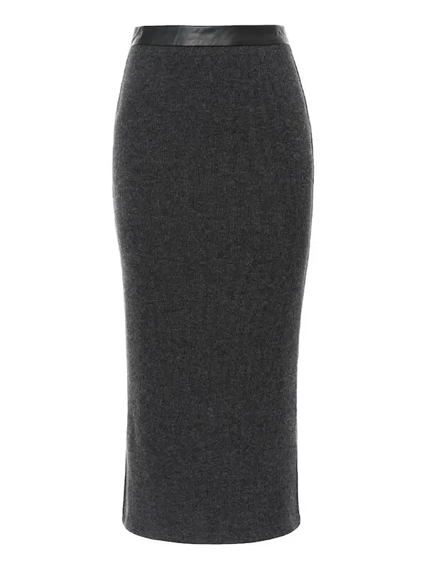 MARGOT VII Nana Wool Skirt - Grey