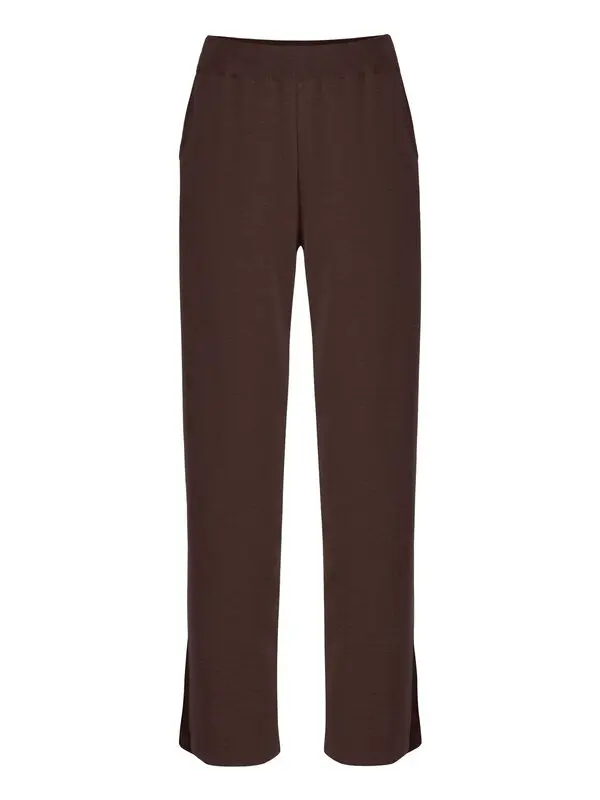 SALANIDA Ora Merino Wool Pants - Brown