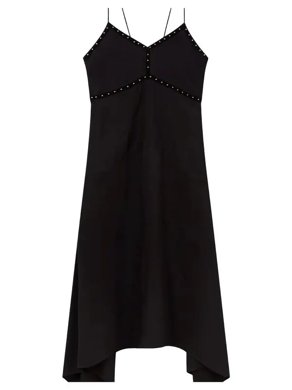 LITTLE LIES Landslide Studded Slip Dress - Black