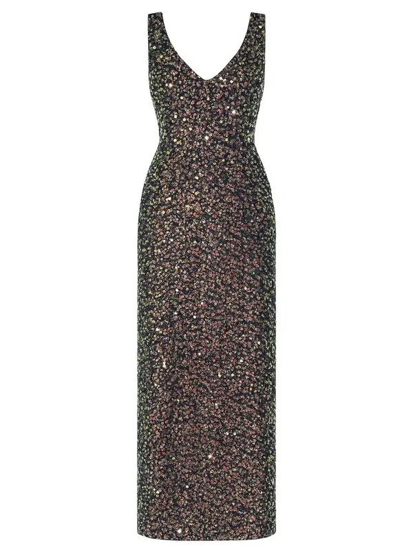 ELSAVA Long Dress - Blue