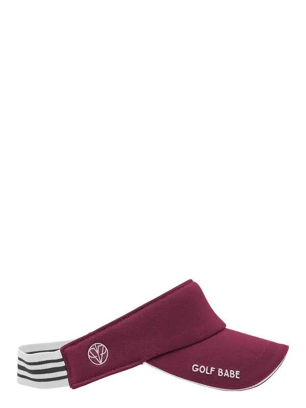 VICTORIA PAULSEN Cotton Visor - Red