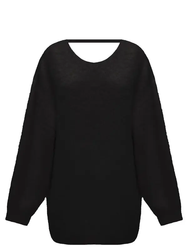 UNDRESS Alexa Mini Sweater Dress - Black