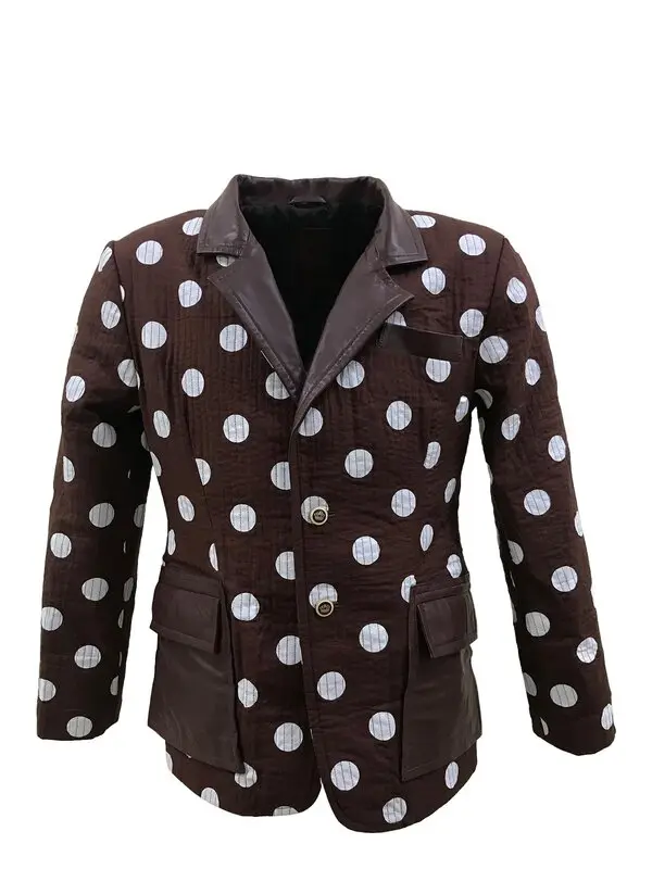 ZASTASTUDIO Naron Leather Blazer - Brown