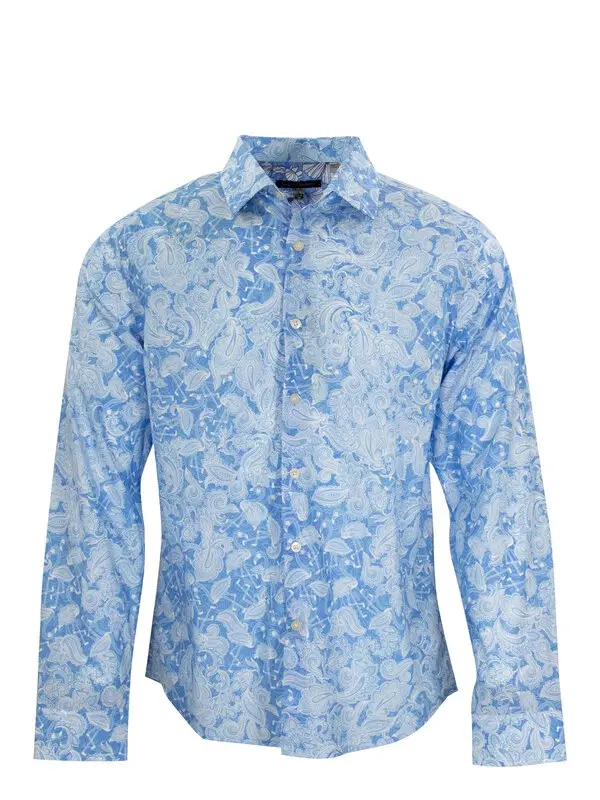 LORDS OF HARLECH Nigel Paisley Flock - Blue