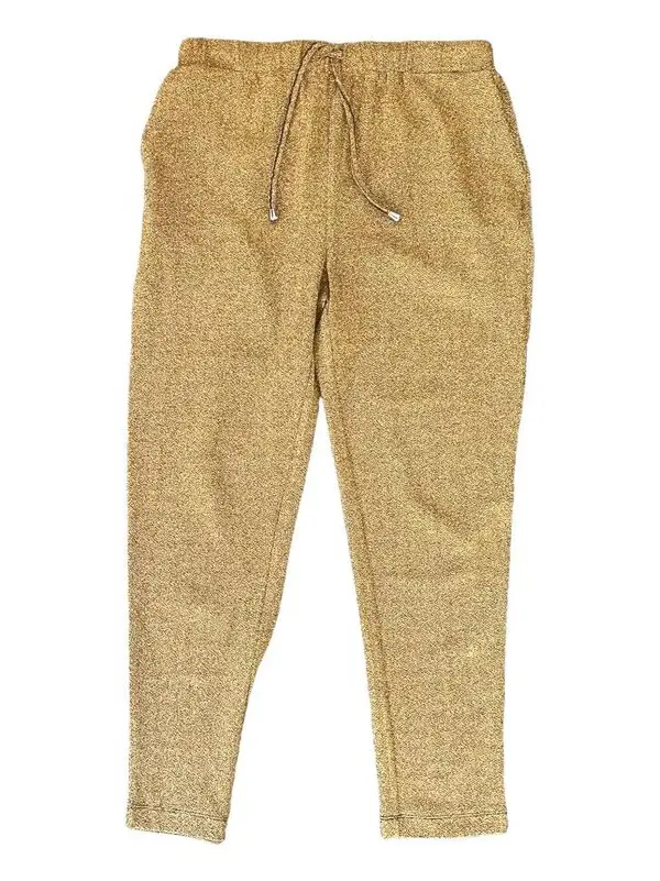 ANY OLD IRON Metallic Glimmer Pants - Gold