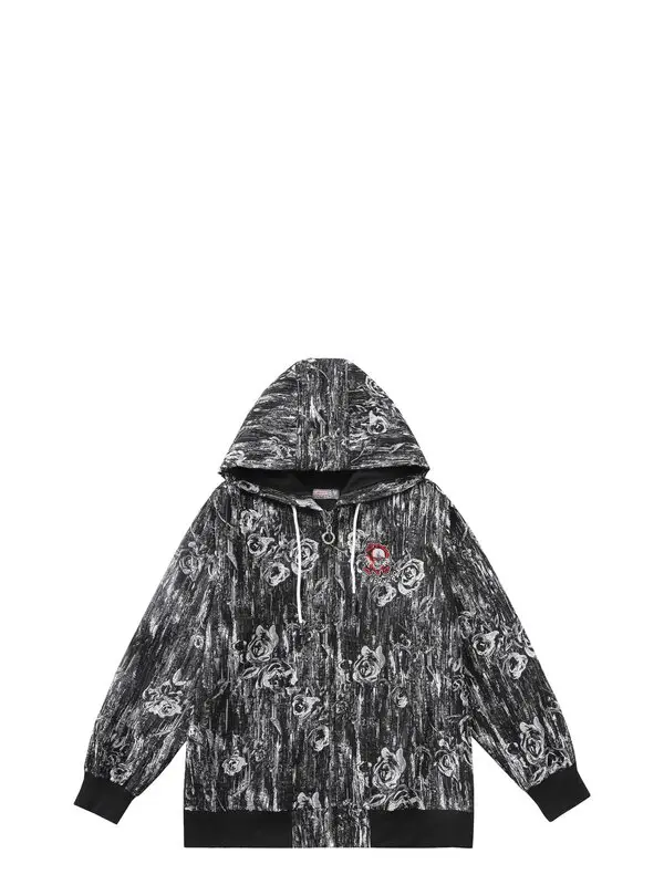 VERYRARE Midnight Phantom Zip Up Hoodie - Black