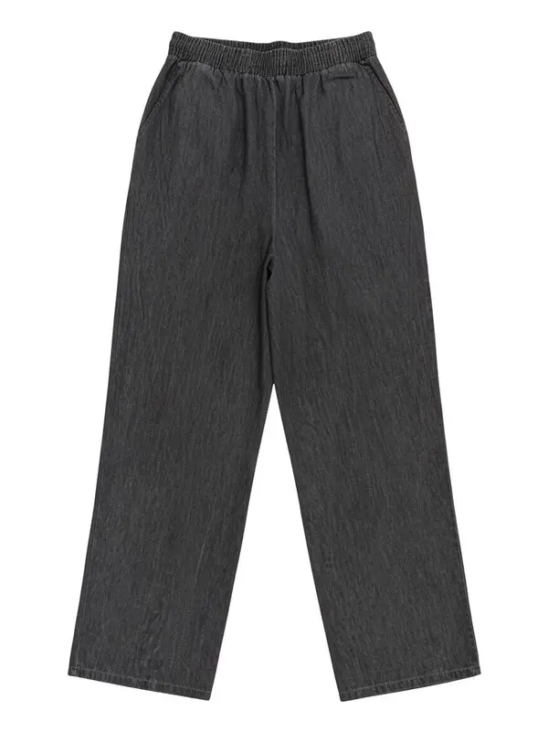 LATELIER LONDON Relaxed Fit Trousers - Black