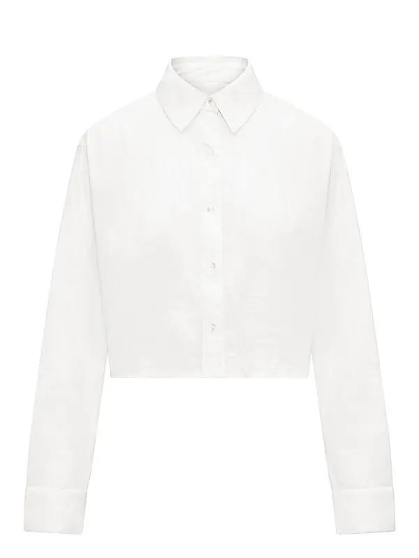 NUDEA The Cropped Shirt - White
