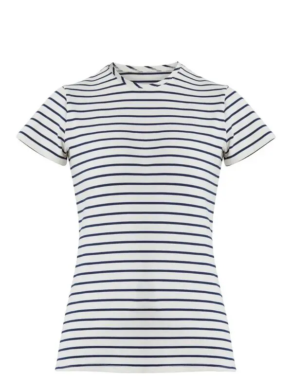 HELEN MCALINDEN Lori Stripe Top - Blue/white
