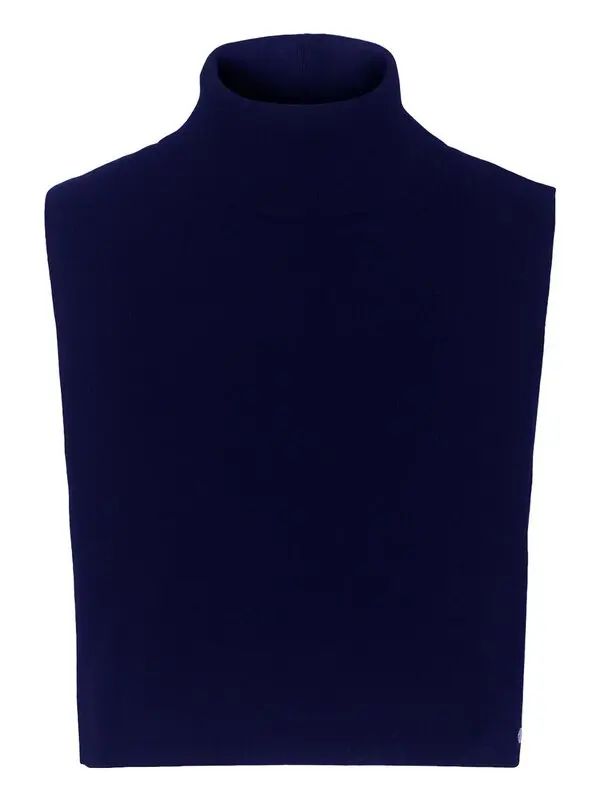 TIRILLM Helene Cashmere Bib - Blue