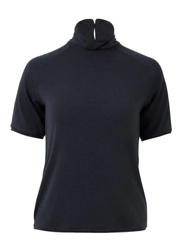 ELUNE MODE High-neck Top - Blue
