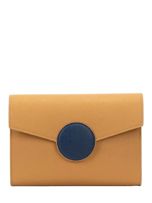 CAMPO MARZIO ROMA 1933 Phoebe Clutch Bag - Yellow