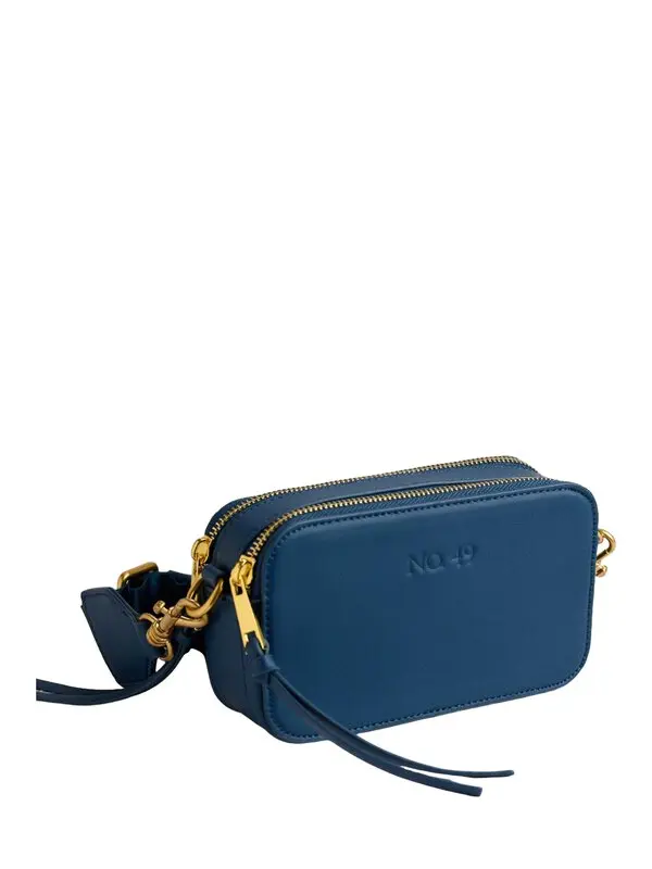 NO.49 HANDBAGS Kiki Camera Crossbody Bag - Blue