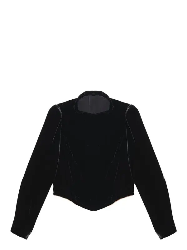 PLC - PLANET LOVING COMPANY Eventer Velvet Jacket - Red
