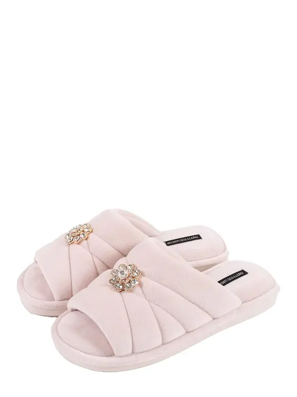 PRETTY YOU Faye Slippers - Pink