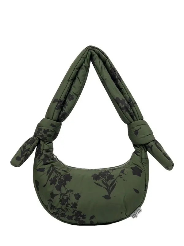 LEFRIK Biwa Micro Floral Bag - Green