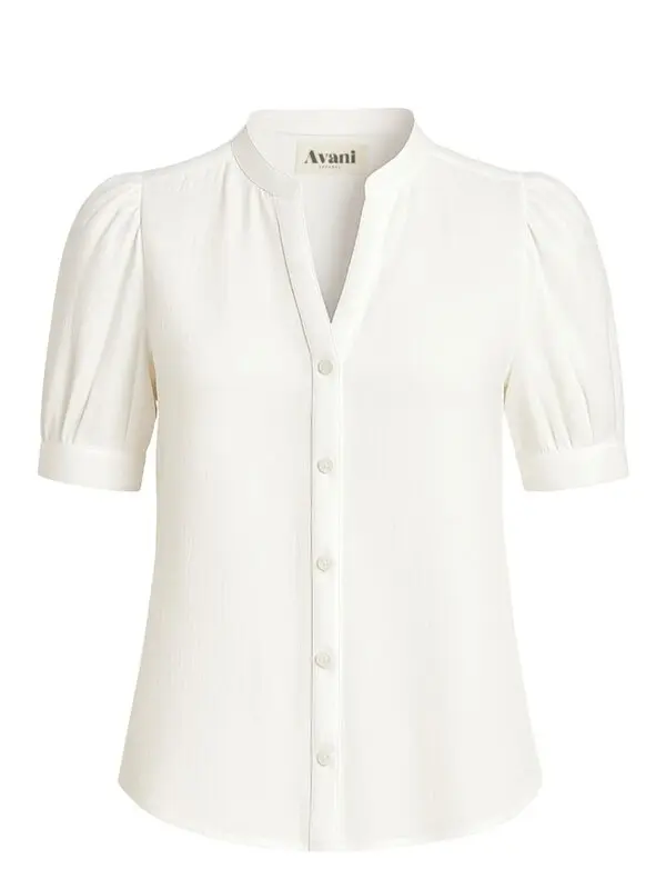AVANI APPAREL Magnolia Blouse - White