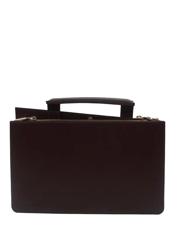 EMILY JONES Dover Top Handle Bag - Brown