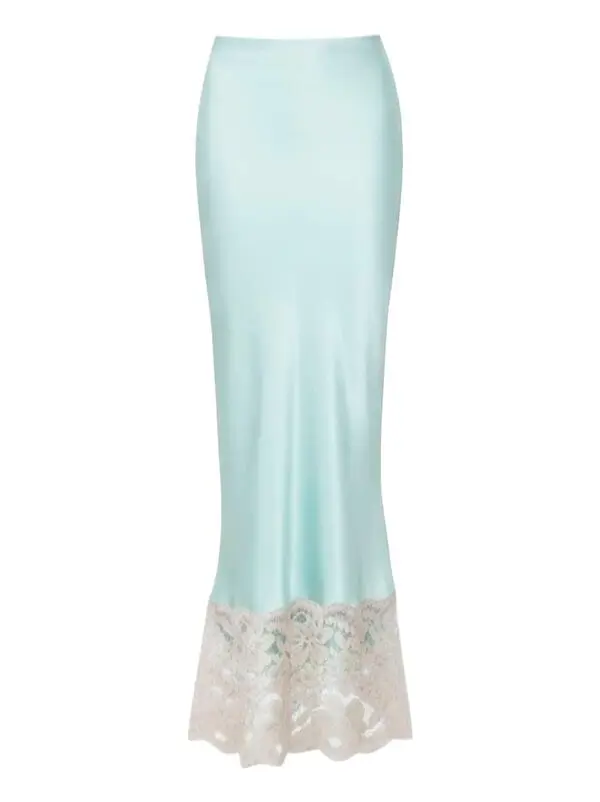 MONTCE Natalia Lace Maxi Skirt - Blue