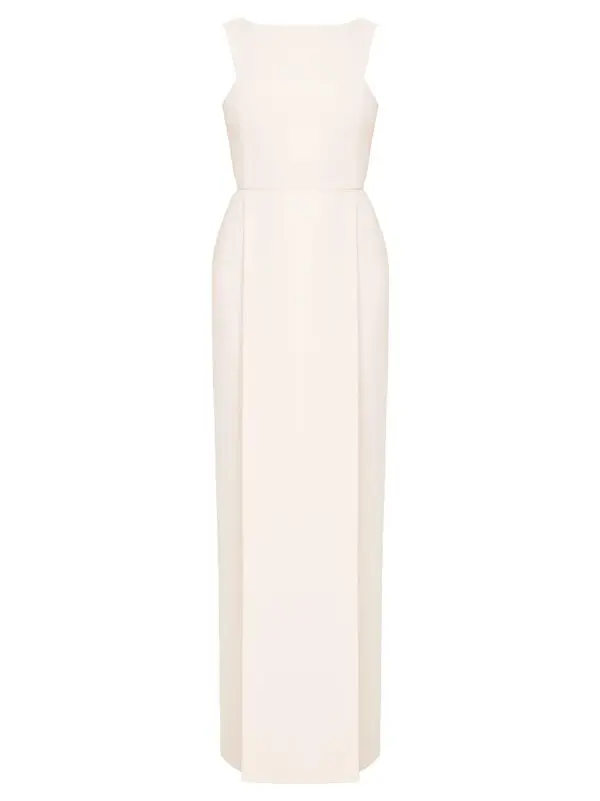 UNDRESS Sonora Pleated Gown - White