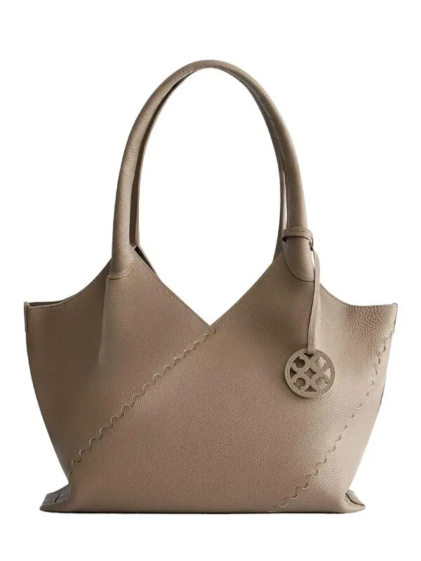 ORANGE CUBE Everyday Large Slouchy Tote - Grey