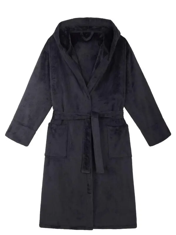 MAMU DREAM Luxe Snuggle Dressing Gown - Black