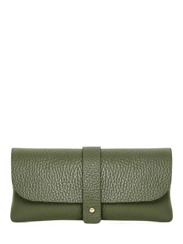 BETSY & FLOSS Small Clutch Purse Or Glasses Case - Green