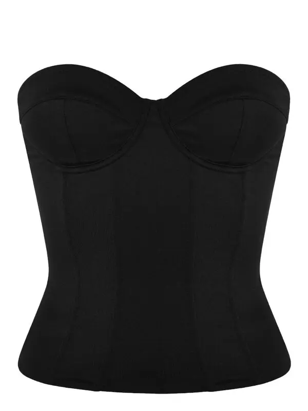 OW Reese Corset Top - Black