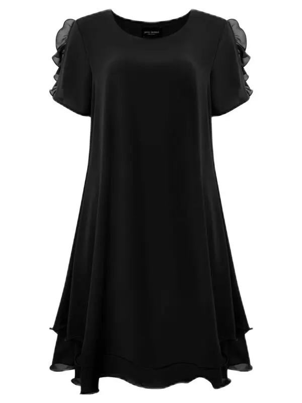 JAMES LAKELAND Short Sleeve A-line Dress - Black
