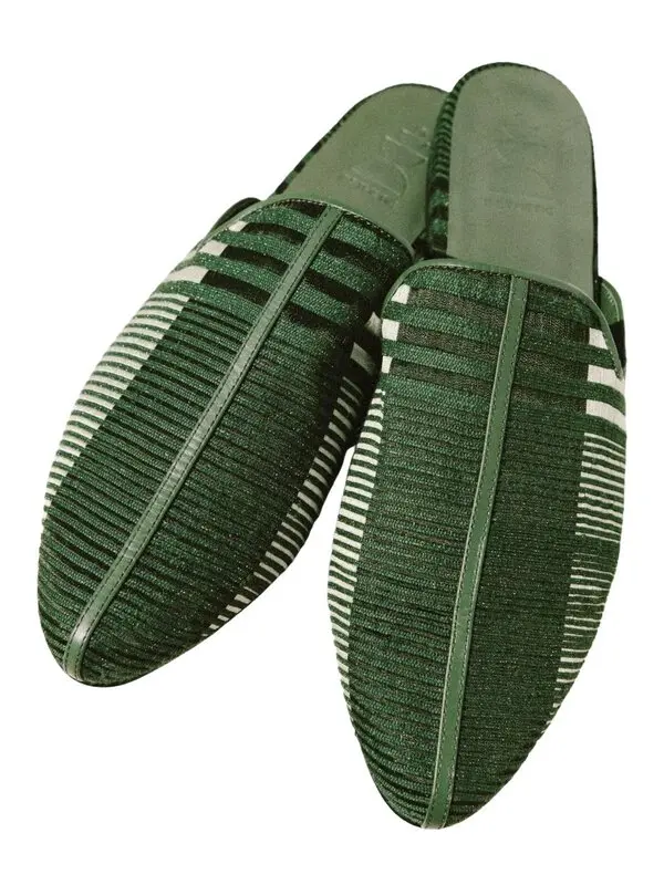 IFSTHETIC Pekäk Lounge Slippers Iroko - Green